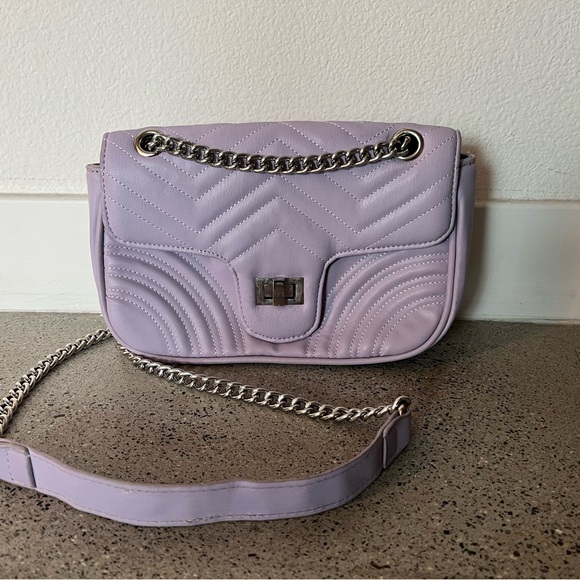 Bags | Lavender Purple Crossbody Purse | Poshmark